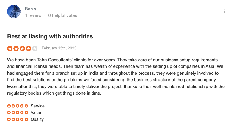 Tetra Consultants Review